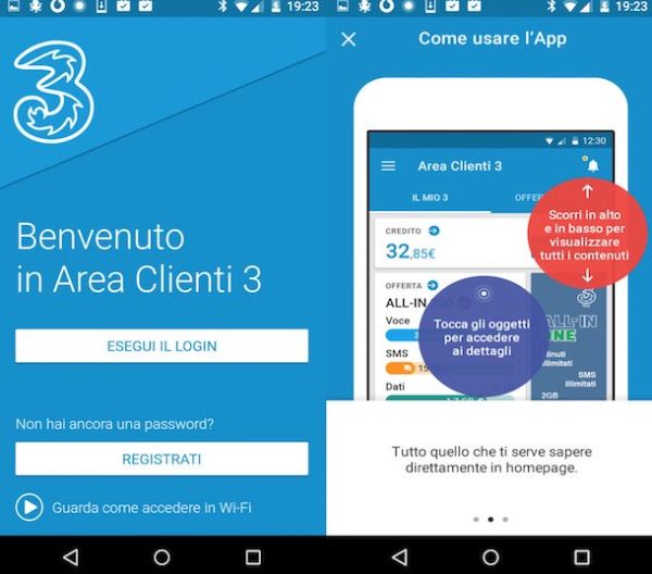 Una volta effettuata la registrazione, e quindi l'accesso all ...