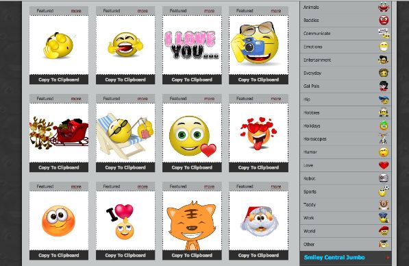 Free Smileys & Emoticons