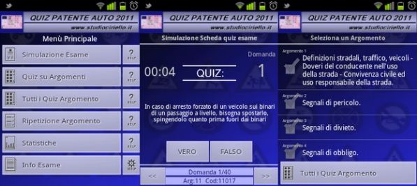 Quiz Patente B per Android