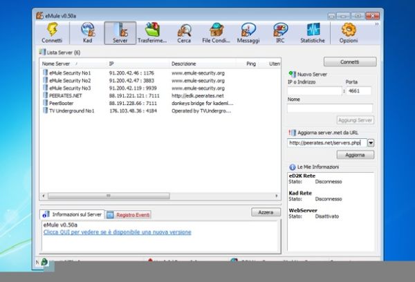 eMule/aMule (Windows/Mac/Linux)