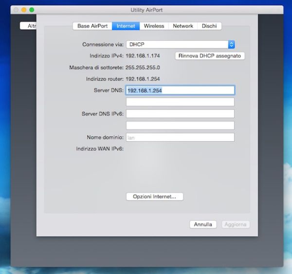 Verificare il funzionamento dell'access point