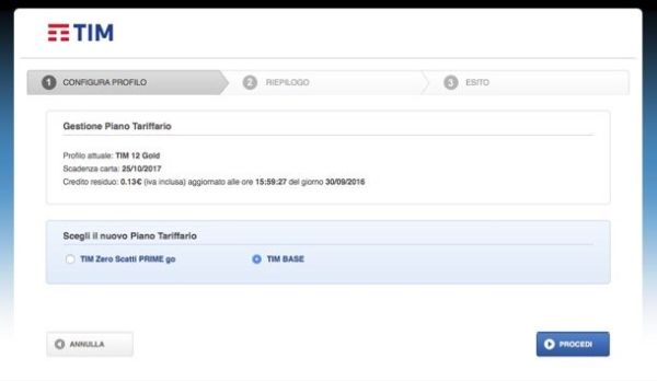 In caso di problemi o ripensamenti…
